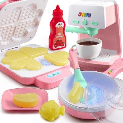 Play Kitchen Toys With Lights And Sounds, Pretend Play Toy Set For ...