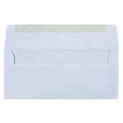 Jam Paper Envelopes #10 50ct Parchment - Blue : Target
