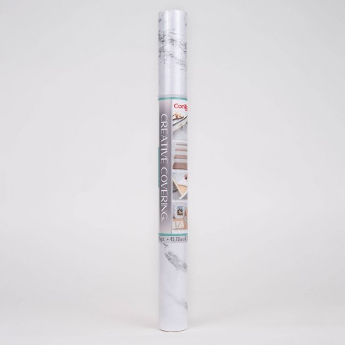 Con-tact 18"x16' Adhesive Shelf Liner - Marble : Target