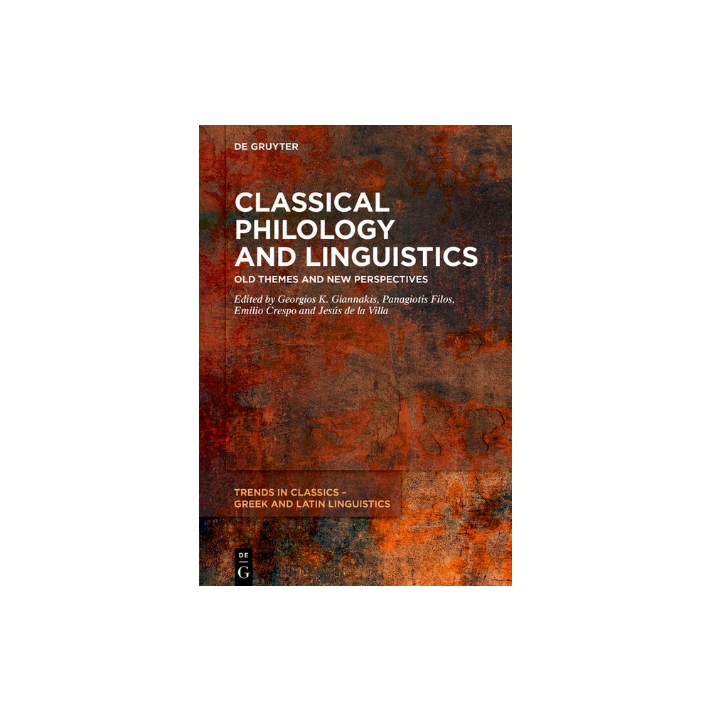 ISBN 9783111272740 - Classical Philology and Linguistics - (Trends in ...