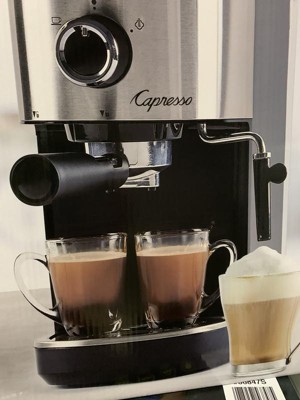 Capresso Compact Espresso/cappuccino Machine Ec Select – Black ...