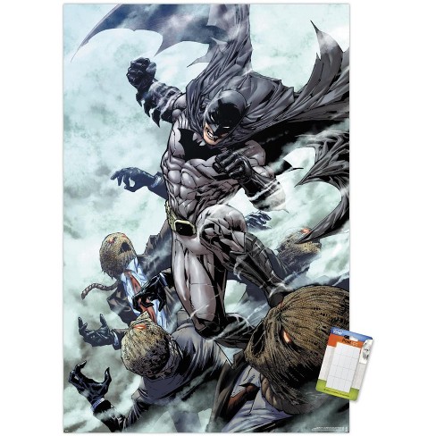 Trends International Dc Comics Batman - Batman Fighting The Scarecrow ...