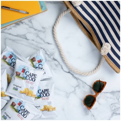 Cape Cod Potato Chips Original Kettle Chips Snacks - 10ct : Target