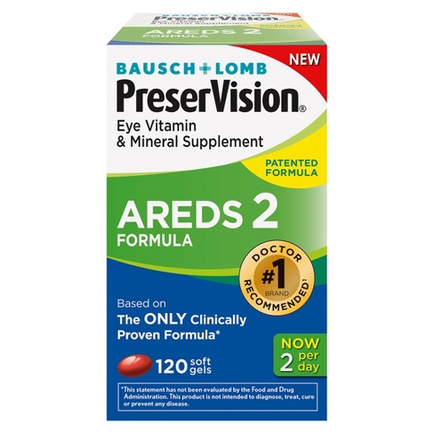 PreserVision® Areds 2 Eye Vitamin And Mineral Softgels - 120ct : Target