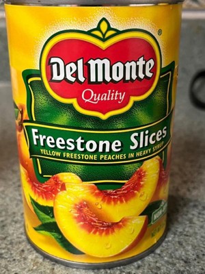 Del Monte Yellow Cling Peach Chunks In Heavy Syrup 15.25oz : Target