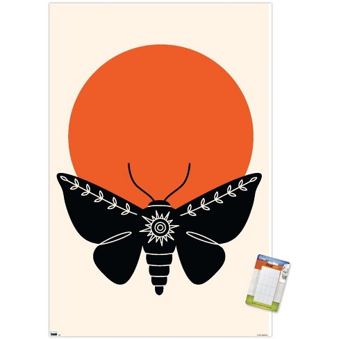 Trends International Ink Moth Unframed Wall Poster Prints : Target
