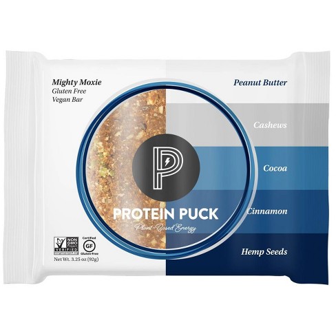 Protein Puck Mighty Moxie Nutrition Bars - Cocoa Cinnamon : Target