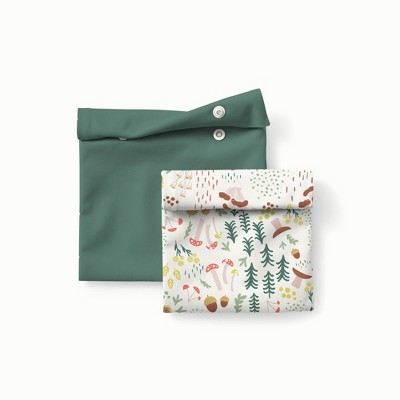 Esembly Snack + Sammy Pouches, Waterproof Reusable Food Storage Bags ...