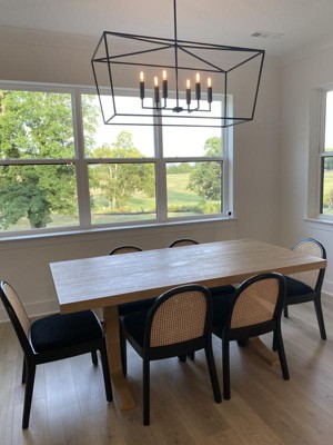 Pedestal Wood Dining Table - Natural - Hearth & Hand™ With Magnolia ...