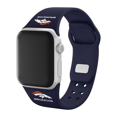 Nfl Denver Broncos Wordmark Apple Watch Band - 38/40/41mm : Target
