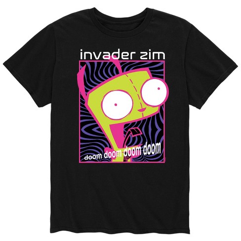 Men's - Invader Zim - Invade The World Short Sleeve Graphic T-shirt ...