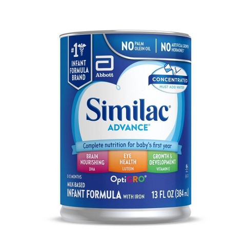 Similac Advance Concentrate Infant Formula - 13 Fl Oz : Target