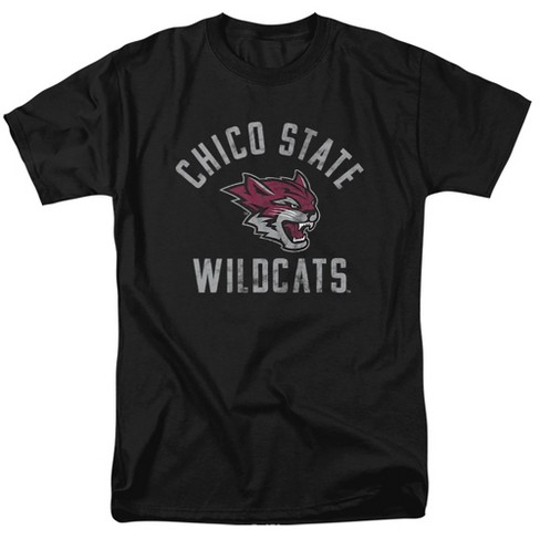 California State University Chico Official Wildcats Logo Adult T-shirt ...