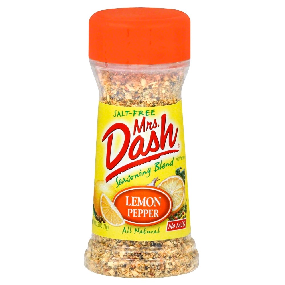 UPC 605021000611 - Mrs Dash Lemon Pepper - 2.5oz | upcitemdb.com