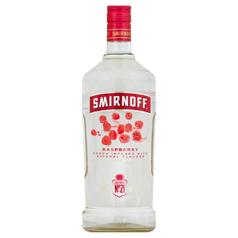 Smirnoff Raspberry Flavored Vodka - 1.75l Plastic Bottle : Target