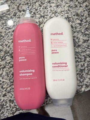 Method Pure Peace Volumizing Shampoo Sulfate & Silicone Free - 14 Fl Oz ...