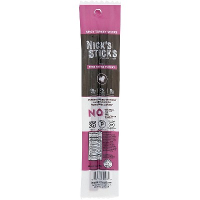 Nick's Stick Turkey Stick - Case Of 25/1.7 Oz : Target