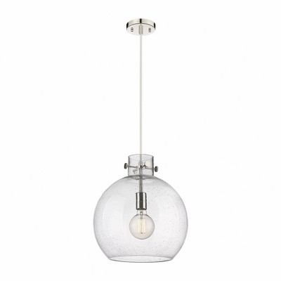 Innovations Lighting Newton Sphere 1 - Light Pendant In Polished Nickel ...