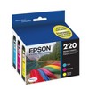 Epson 220 Single, 2pk, 3pk & 4pk Ink Cartridges - Black, Yellow ...
