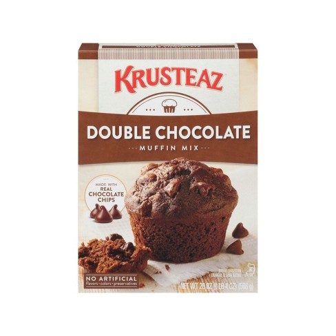 Krusteaz Double Chocolate Muffin Mix, 20 Oz : Target