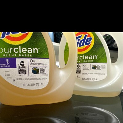 Tide Purclean Honey Lavender Liquid Laundry Detergent - 63 Fl Oz : Target