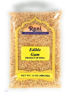 Edible Gum Whole (arabica Gum) - 14oz (400g) - Rani Brand Authentic ...