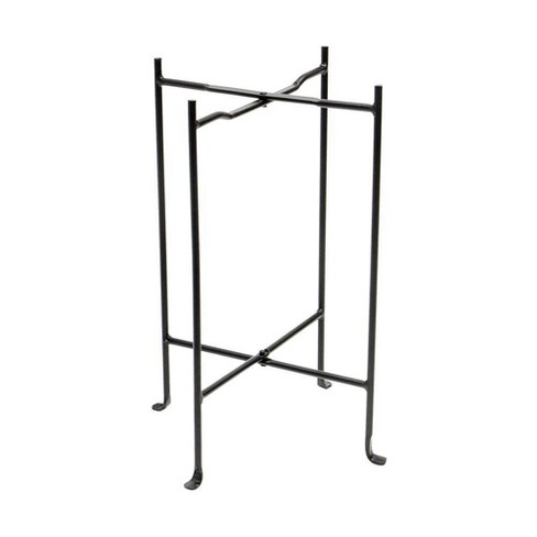 23"square Wrought Iron Folding Multi Purpose Floor Stand - Achla ...