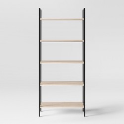 72" 5 Shelf Ladder Bookcase : Target