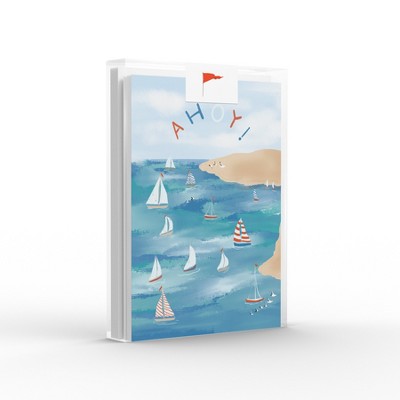 Ahoy Greeting Card Pack Set (8 Ct.) By Ramus & Co : Target