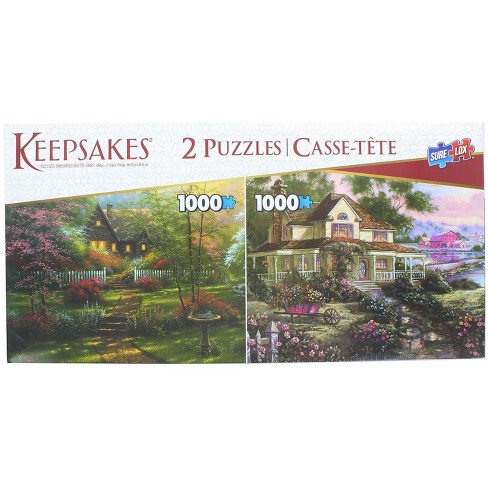 The Canadian Group Set Of 2 Keepsakes 1000 Piece Jigsaw Puzzles ...