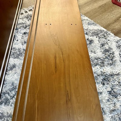 Allen Tv Stand For Tvs Up To 60" With Faux Rattan Sliding Doors Walnut ...