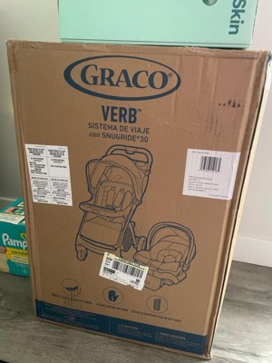 Graco Verb Click Connect Travel System With Snugride Infant Car Seat ...