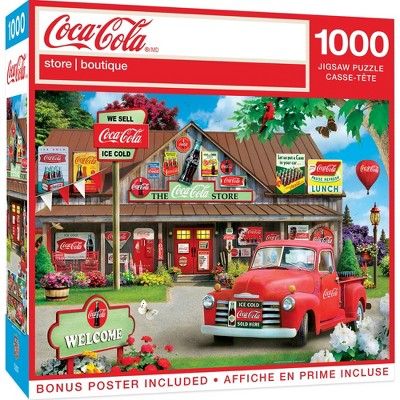 Masterpieces 3000 Piece Jigsaw Puzzle - Coca-cola General Store - 32 ...