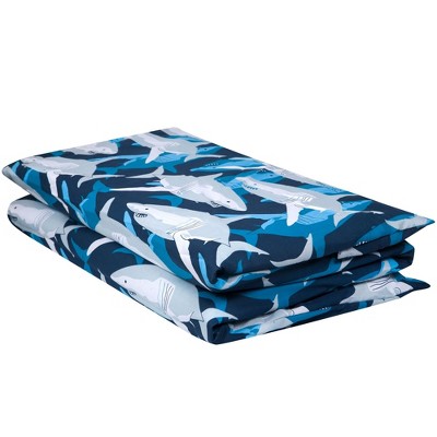Wildkin Kids Nap Mat Cover (sharks) : Target