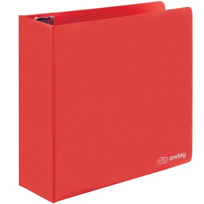 3 Inch Binder 3 Ring Binders Black, Slant D-ring 3” Clear View Cover ...