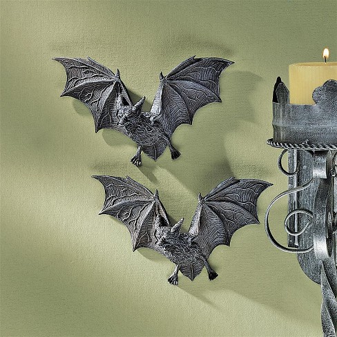 Design Toscano The Vampire Bats Of Castle Barbarosa Wall Sculptures ...