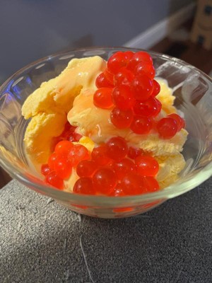 Yulu Popping Bursting Strawberry Flavored Boba Fruit Bubbles For Boba ...