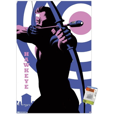 Trends International Marvel Comics Hawkeye - Pop Art Unframed Wall ...