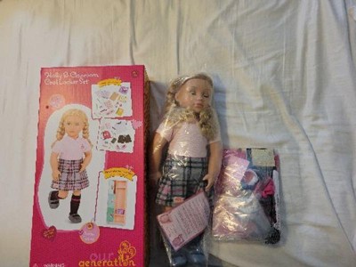 Our Generation Hally & Classroom Cool Locker Accessory Set 18" Doll ...