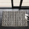 2'6"x4' Geometric Woven Accent Rug Black - Project 62™ : Target