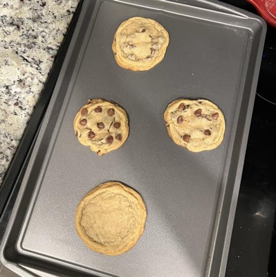 Goodcook 11"x17" Nonstick Steel Cookie Sheet Gray : Target