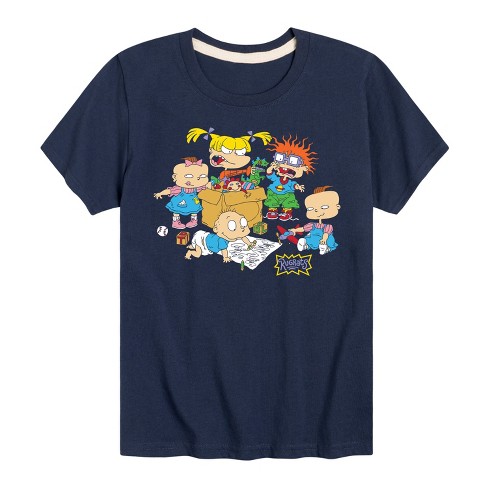 Boys' - Rugrats - Toybox Short Sleeve Graphic T-shirt : Target
