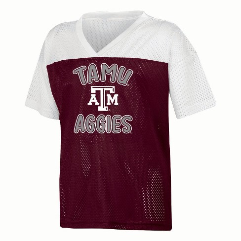 Ncaa Texas A&m Aggies Girls' White Jersey : Target