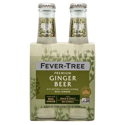 Fever-tree Premium Ginger Beer Bottles - 4pk/200ml : Target