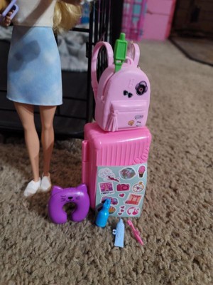 Barbie Doll And Accessories Travel Set With Puppy : Target