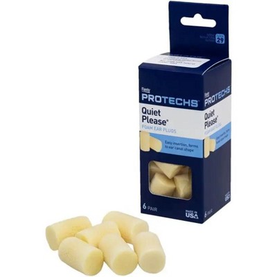 Flents Quiet Contour Ear Plugs, Contour To Ear, Nrr 33, Made In The Usa ...