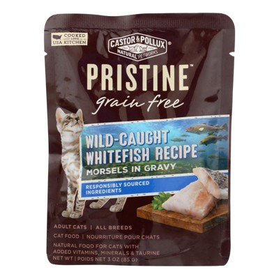 Castor & Pollux Wild-caught Whitefish Recipe Cat Food - Case Of 24 - 3 ...