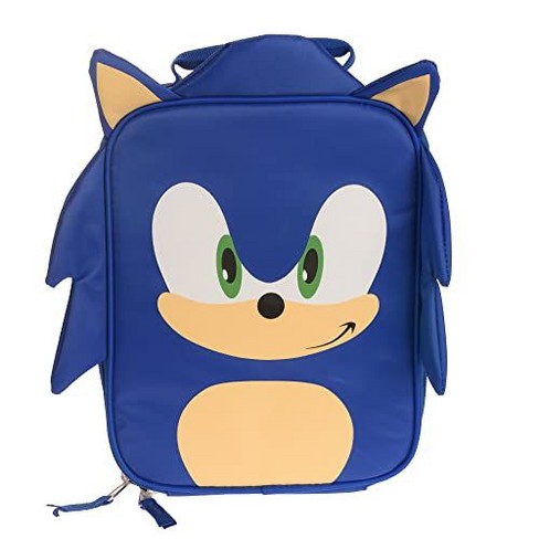 Sonic The Hedgehog Insulated Lunch Box, Mini Gaming Cooler With 3d ...