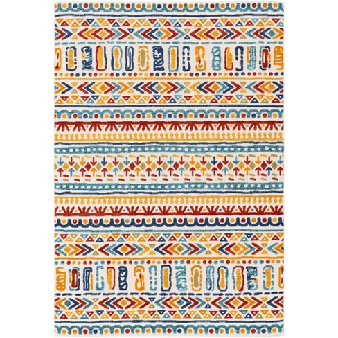 Mark & Day Ross 5'3"x7'3" Rectangle Woven Indoor And Outdoor Area Rugs ...