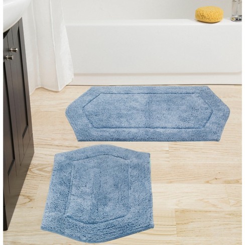 Waterford Collection Cotton Tufted Set Of 2 Bath Rug Set - Home Weavers ...